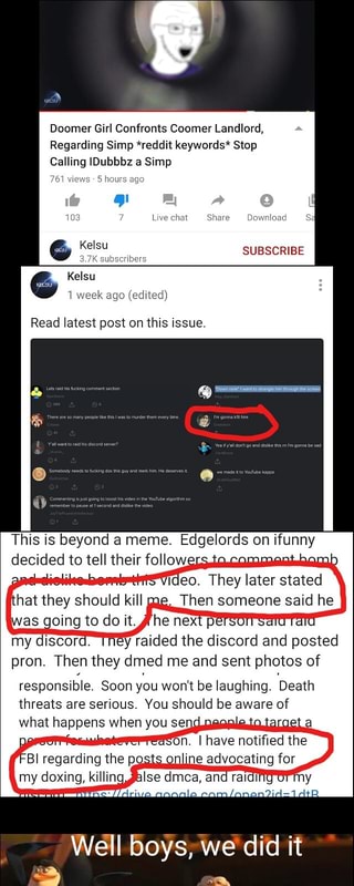 Idubbbz memes. Best Collection of funny idubbbz pictures on iFunny