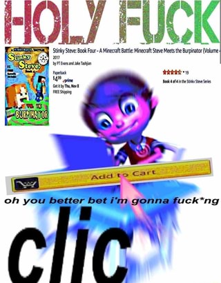 Stinky Steve: Book Minecraft Battle: Minecraft Steve the Burpinator ...