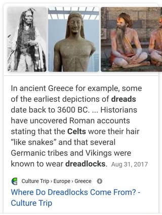 In ancient Greece for example, some of the earliest depictions of ...