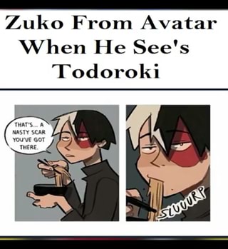 Zuko-From Avatar When He See's Todoroki - iFunny :)