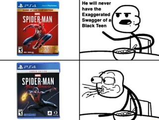 Mm black teen so must have exaggerated swagger - iFunny
