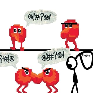 Qbert memes. Best Collection of funny qbert pictures on iFunny