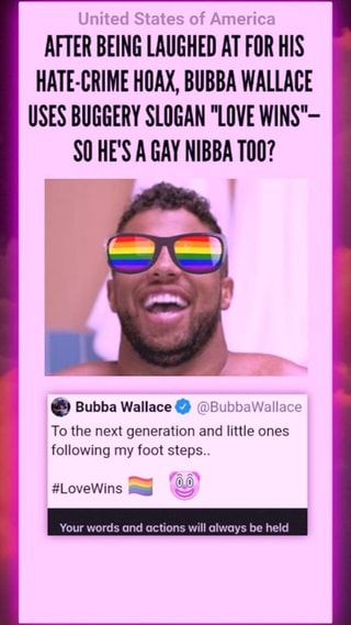 AFTER BEING LAUGHED AT FOR HIS HATE-CRIME HOAX, BUBBA WALLACE USES ...