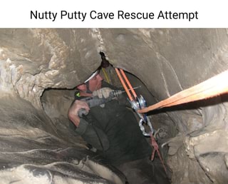 Nutty Putty Cave Rescue Attempt \where John Jones. 'was trapped. Of the ...