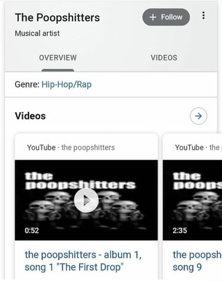 The Poopshitters OVERVIEW VIDEOS Genre: Hip-Hop/Rap Videos the ...