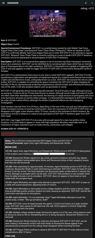 After searching for approximately 10 minutes, Agent Michalsky points to ...