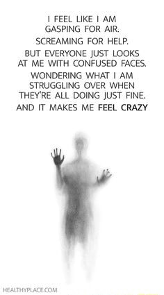 GASPING FOR AIR. SCREAMING FOR HELP. BUT EVERYONE JUST LOOKS AT ME WITH ...