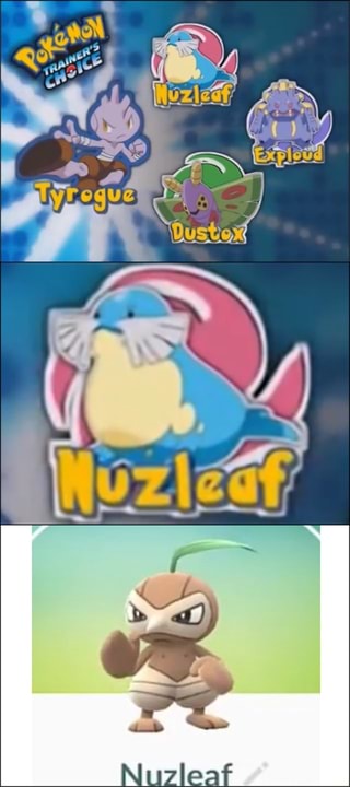 Nuzleaf memes. Best Collection of funny nuzleaf pictures on iFunny