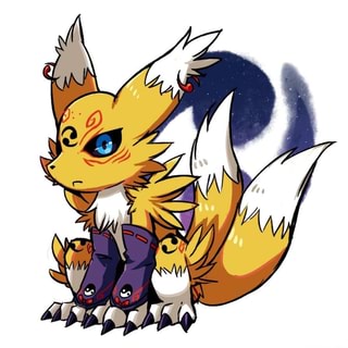 Renamon memes. Best Collection of funny renamon pictures on iFunny