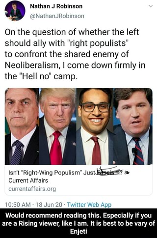 Populism memes. Best Collection of funny populism pictures on iFunny