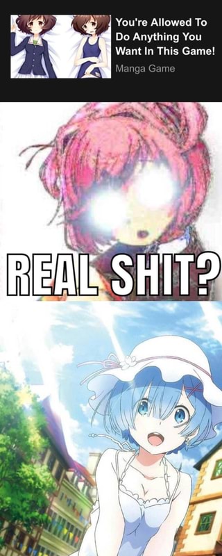 You're Allowed To Do Anything You Want In This Game! Mmlw - iFunny :)