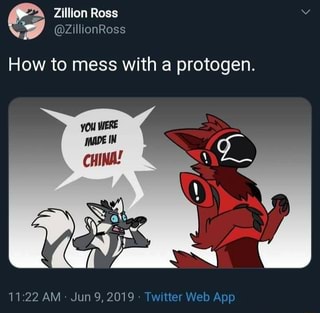 How to mess with a protogen. - iFunny :)