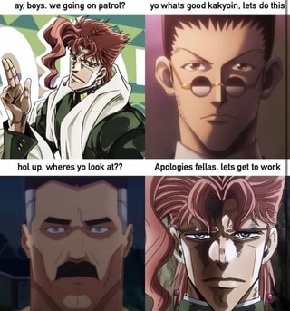 Kakyoin memes. Best Collection of funny kakyoin pictures on iFunny