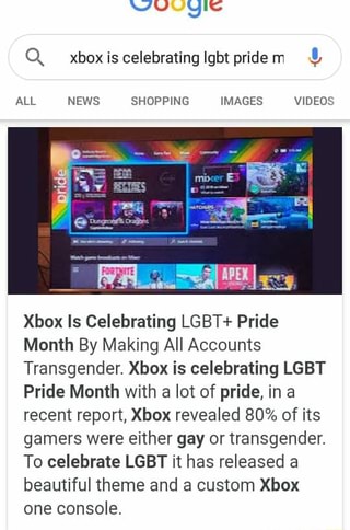 8 Xbox Is Celebrating LGBT+ Pride Month By Making All Accounts ...