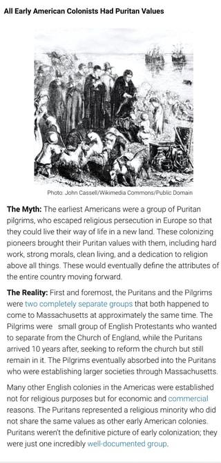 Puritan memes. Best Collection of funny puritan pictures on iFunny