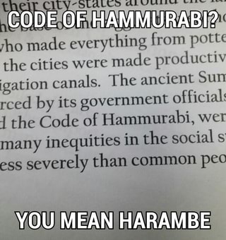 Hammurabi memes. Best Collection of funny hammurabi pictures on iFunny