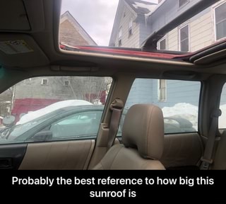 Sunroof memes. Best Collection of funny sunroof pictures on iFunny