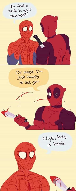 Spideypool memes. Best Collection of funny spideypool pictures on iFunny