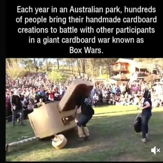 Each year in an Australian park, hundreds of people bring their ...