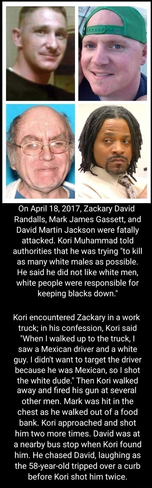 On April 18, 2017, Zackary David Randalls, Mark James Gassett, and ...