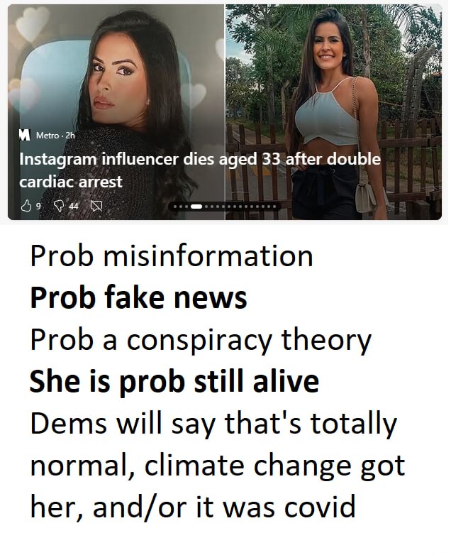 Instagram influencer dies aged 33 after double cardiac arrest Prob ...