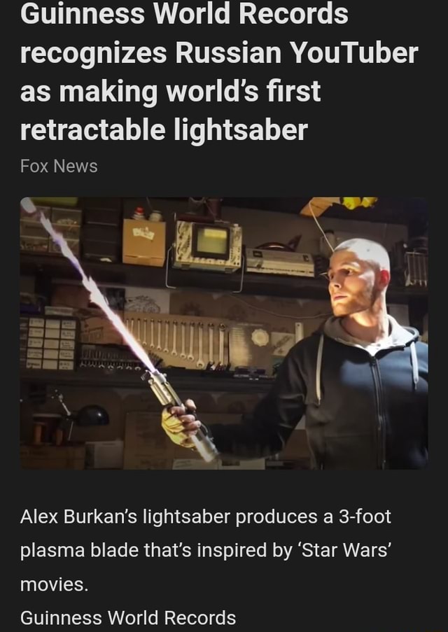 Guinness World Records recognizes Russian YouTuber as making world's ...