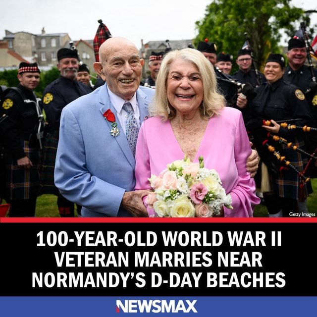 World War II veteran Harold Terens and his bride Jeanne Swerlin tied ...