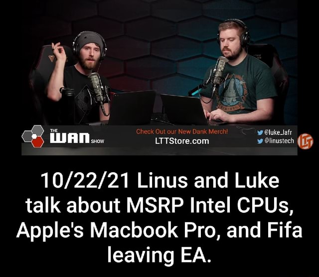 Check Out our New Dank Merch! w @luke. Glinustech lu sHOW Linus and ...