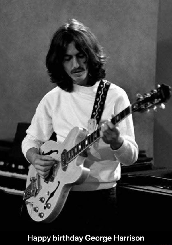 Happy birthday George Harrison - Happy birthday George Harrison - iFunny