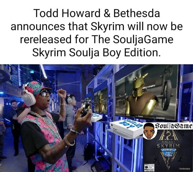 Todd Howard & Bethesda announces that Skyrim will now be rereleased for ...