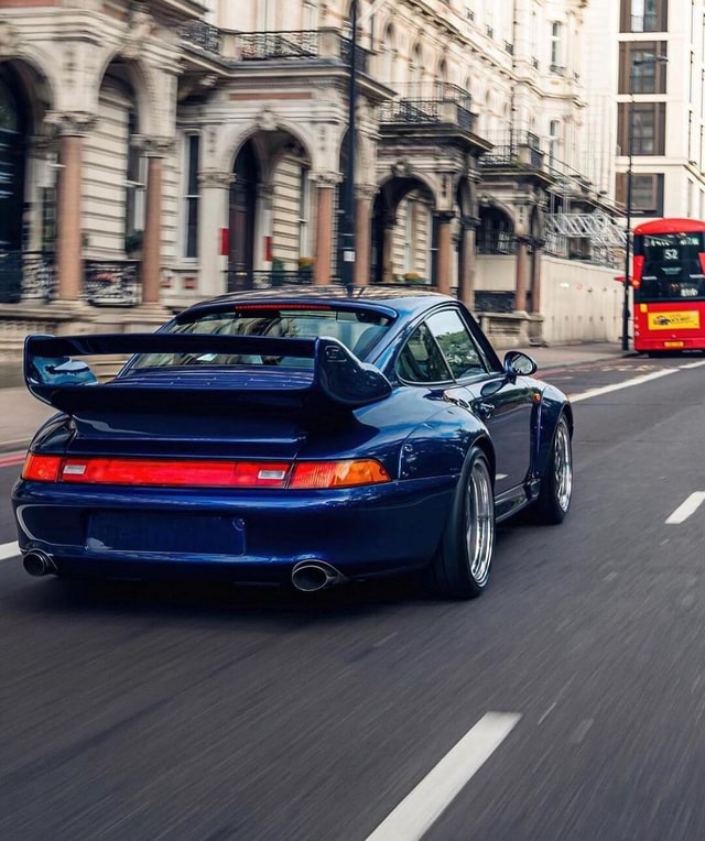 Porsche 993 GT (aka "GT2") finished in PTS Iris Blue Metallic PC ...