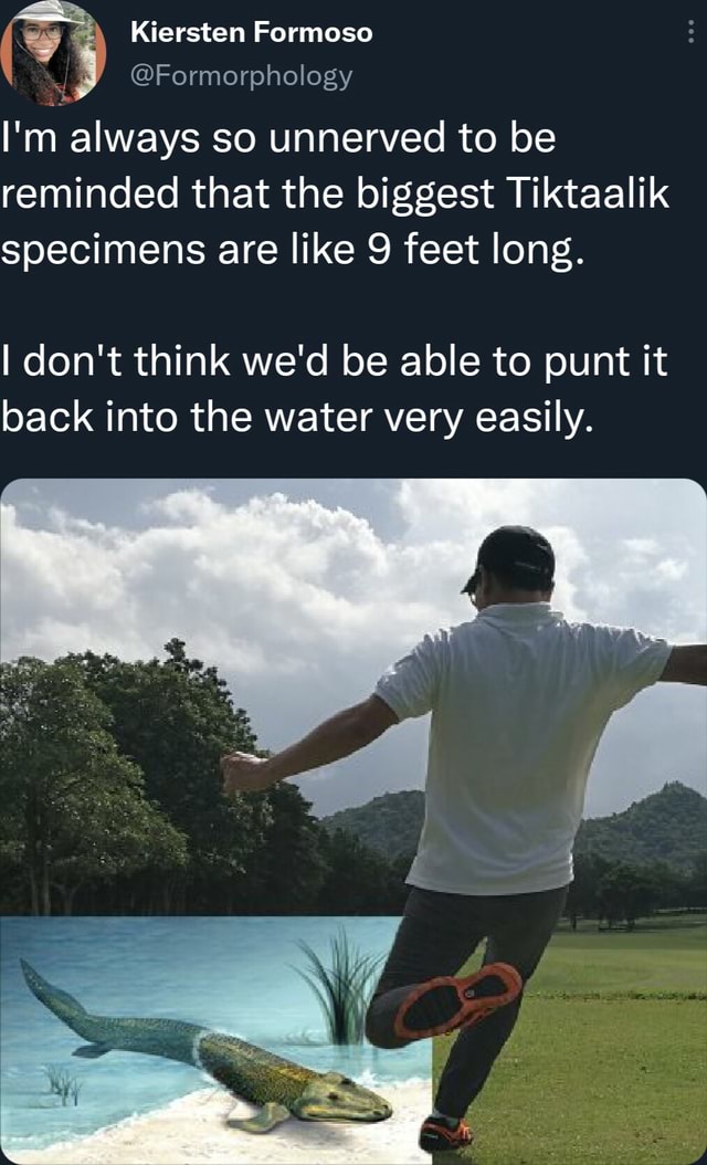 Kiersten Formoso @Formorphology I'm always so unnerved to be reminded ...