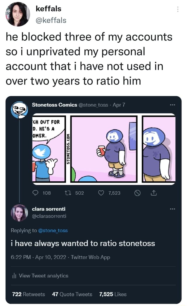 Keffals / / @keffals he blocked three of my accounts so unprivated my ...