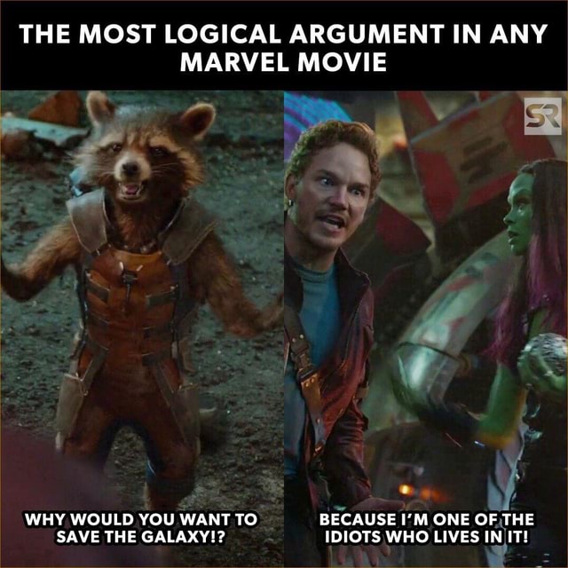 THE MOST LOGICAL ARGUMENT IN ANY MARVEL MOVIE EX in, WHY WOULD YOU WANT ...