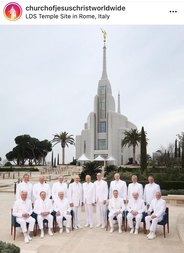 Churchofjesuschristworldwide LDS Temple Site in Rome, Italy - iFunny