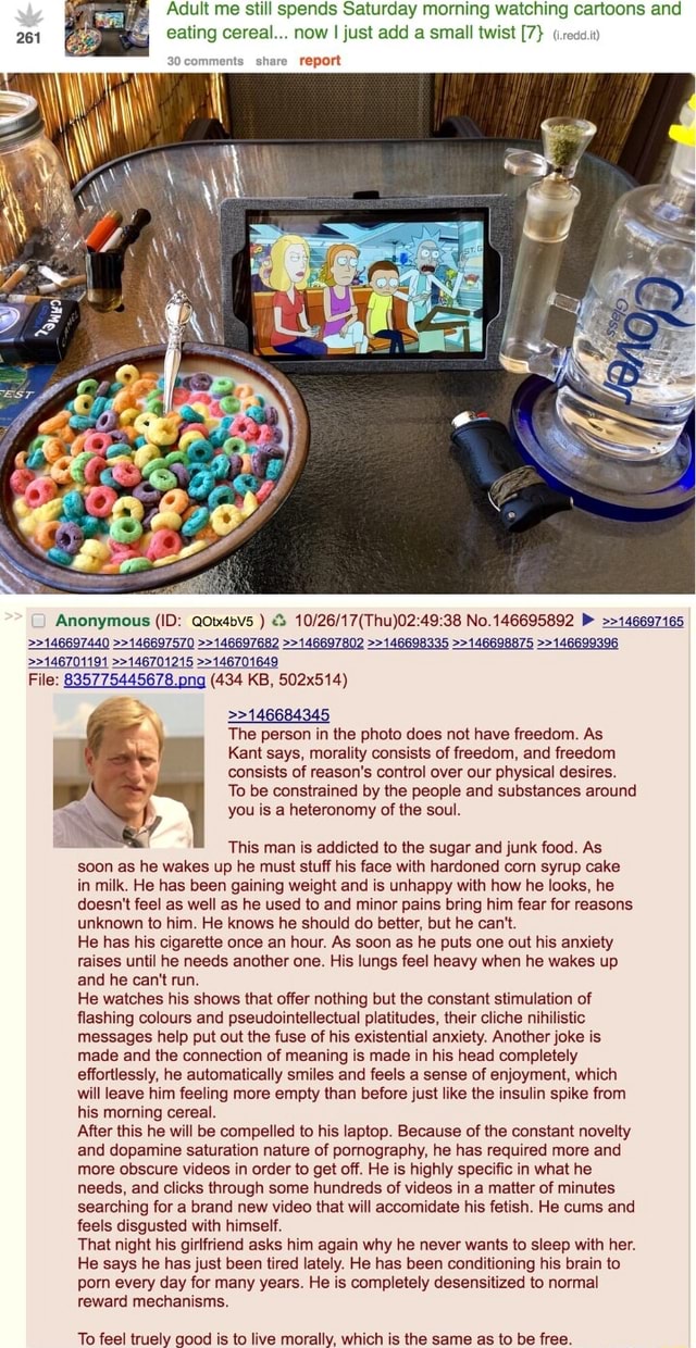 Adult me still spends Saturday morning watching cartoons and eating ...