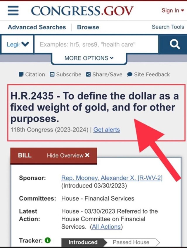 = CONGRESS.GOV Sign Advanced Searches Browse Search Tools Leg II ...