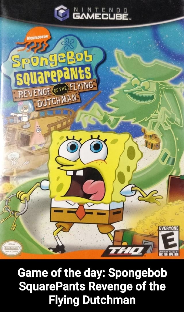 NINTENDO GAMECUBE. AS ESRB Game of the day: Spongebob SquarePants ...