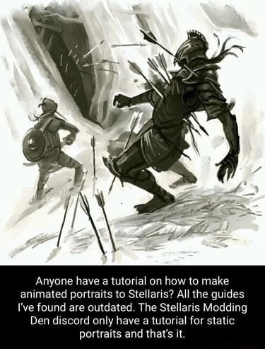 Anyone have a tutorial on how to make animated portraits to Stellaris ...