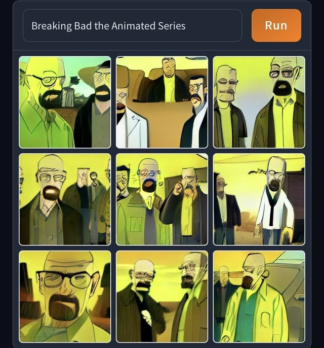 Run Breaking Bad the Animated Series - iFunny
