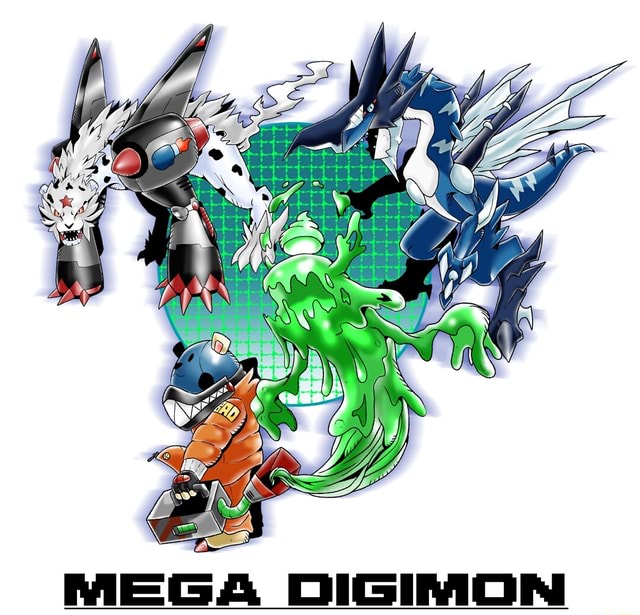 MEGA DIGIMON - iFunny