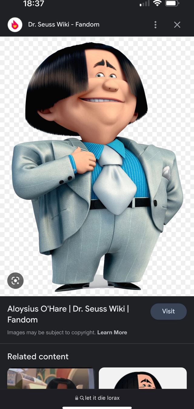 Dr. Seuss Wiki - Fandom Aloysius O'Hare I Dr. Seuss Wiki I Visit Fandom Images may be subject to ...