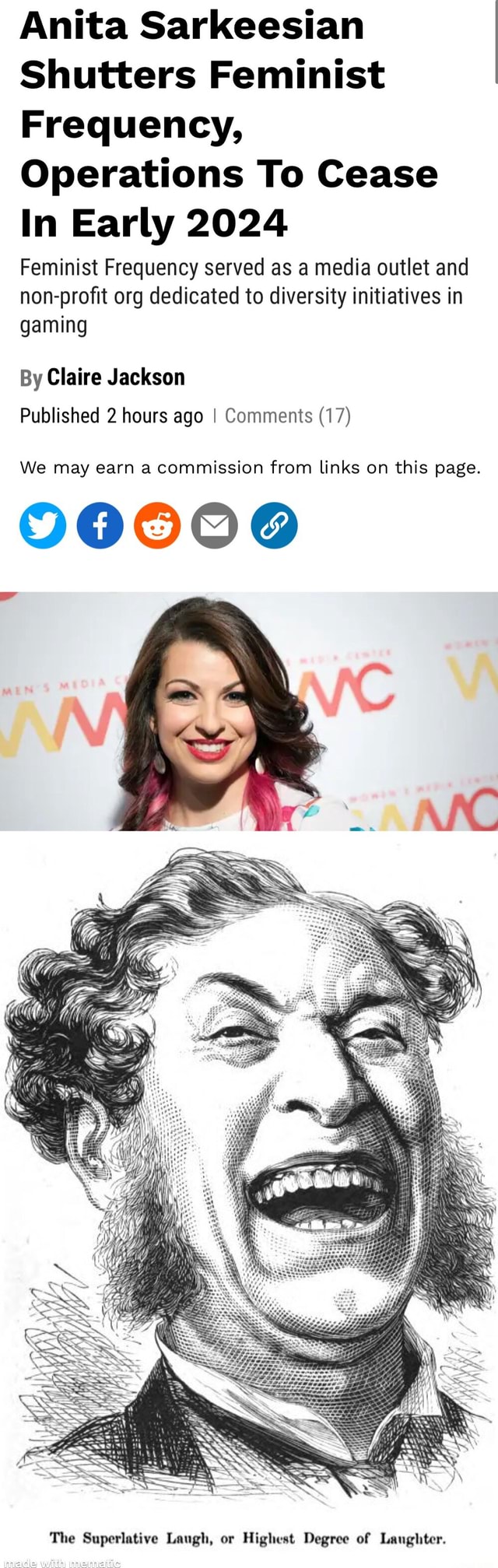 Anita Sarkeesian Shutters Feminist Frequency, Operations To Cease In ...