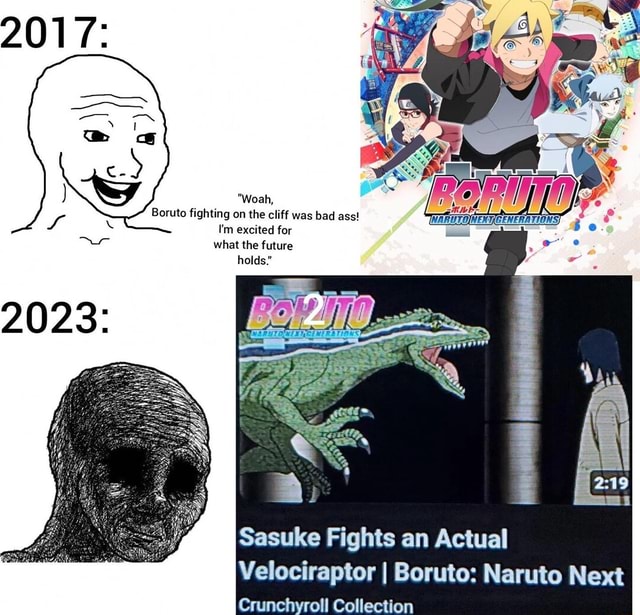 "Woah, Boruto fighting on the cliff was bad ass! I'm excited for what ...