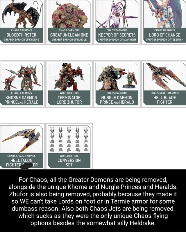 CHAOS DA CHAOS DAEMONS. CHADS DAEMONS CHAOS DAEMONS BLOODTHIRSTER GREAT ...