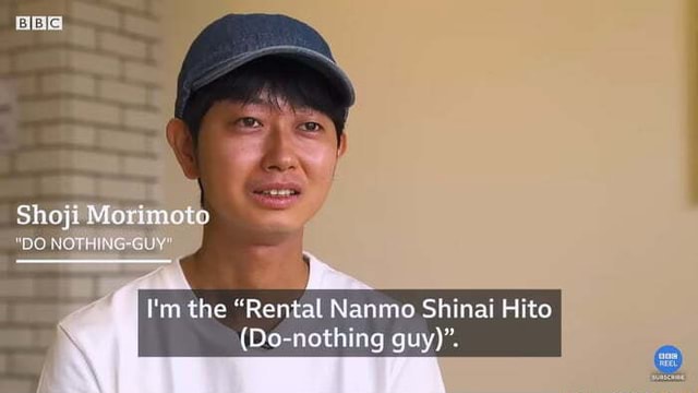 Shoji Morimoto "DO NOTHING I'm the "Rental Nanmo Shinai Hito (Do ...