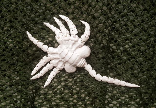 A 3d printed Facehugger! I have TWO now to fix up and paint! This one ...