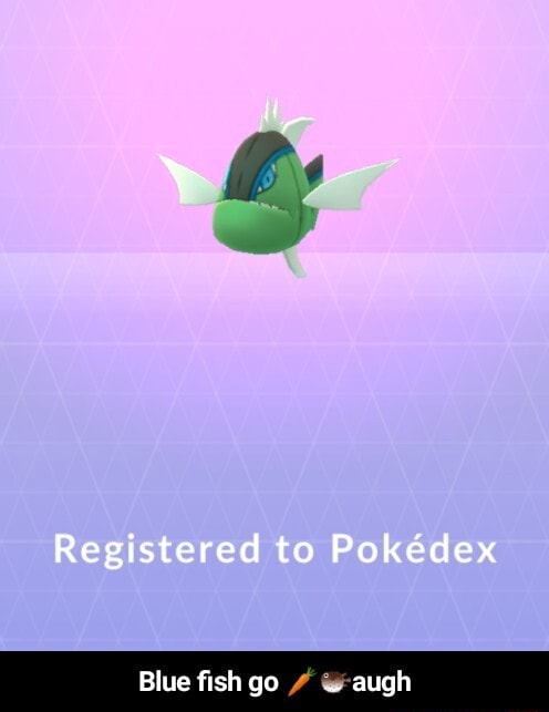 Blue fish go 🥕🐡augh - iFunny