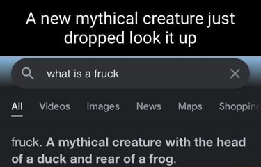 A new mythical creature just dropped look it up what in All Videos ...