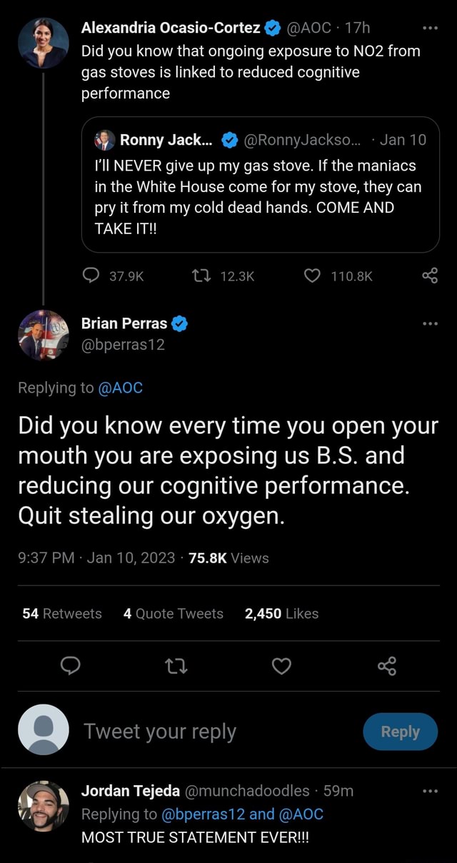 Alexandria Ocasio-Cortez Y) @AOC - Did you know that ongoing exposure ... Alexandria Ocasio-Cortez Y) @AOC - Did you know that ongoing exposure ...